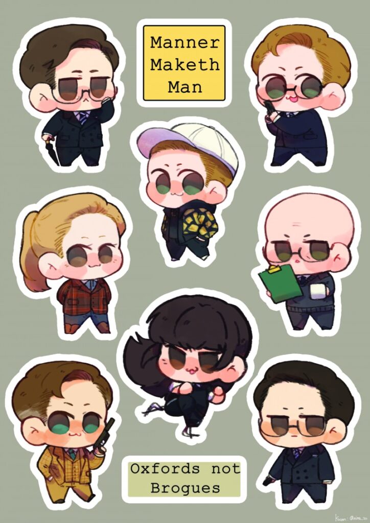 Manner maketh Men |Sticker Kingsman – Homu