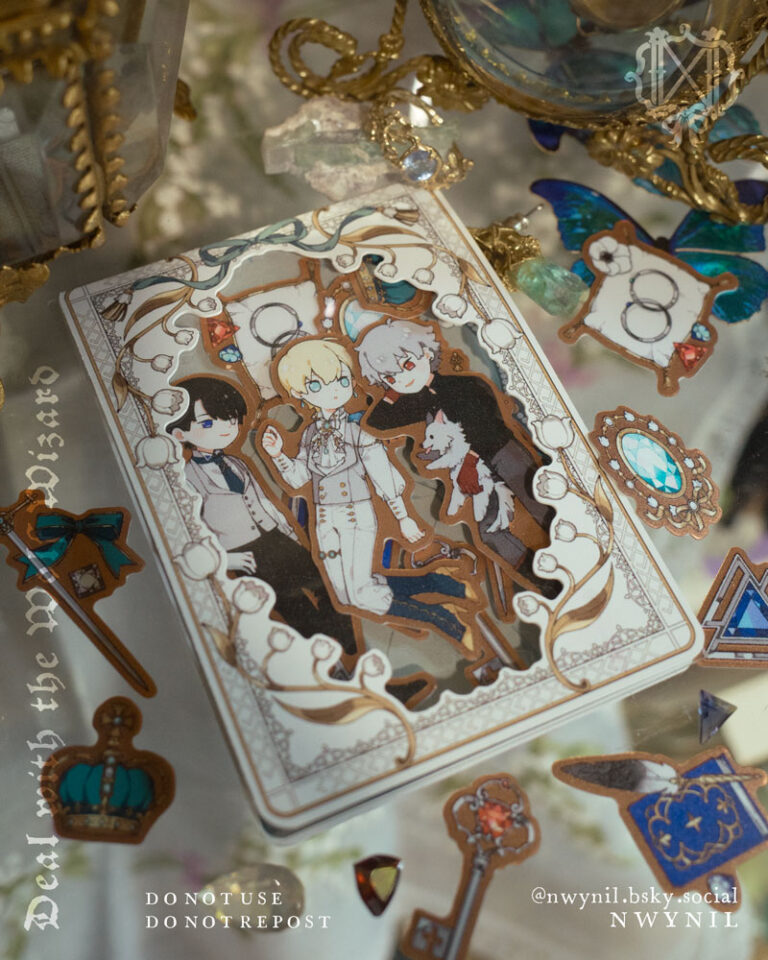 Jewelry Box Sticker Set – Homu