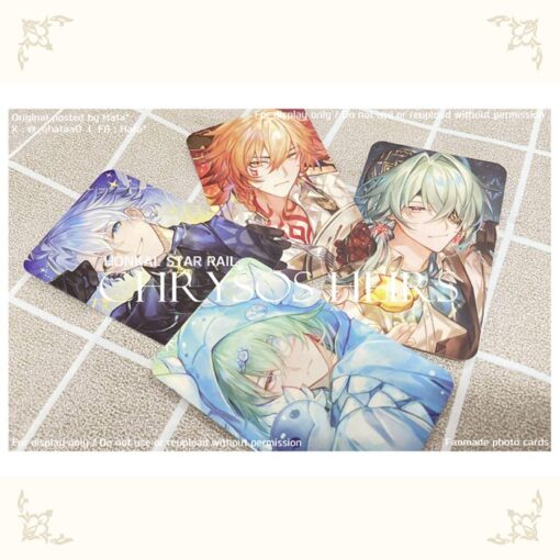 Chrysos heirs photo cards (12 types) | Honkai Star Rail – Homu
